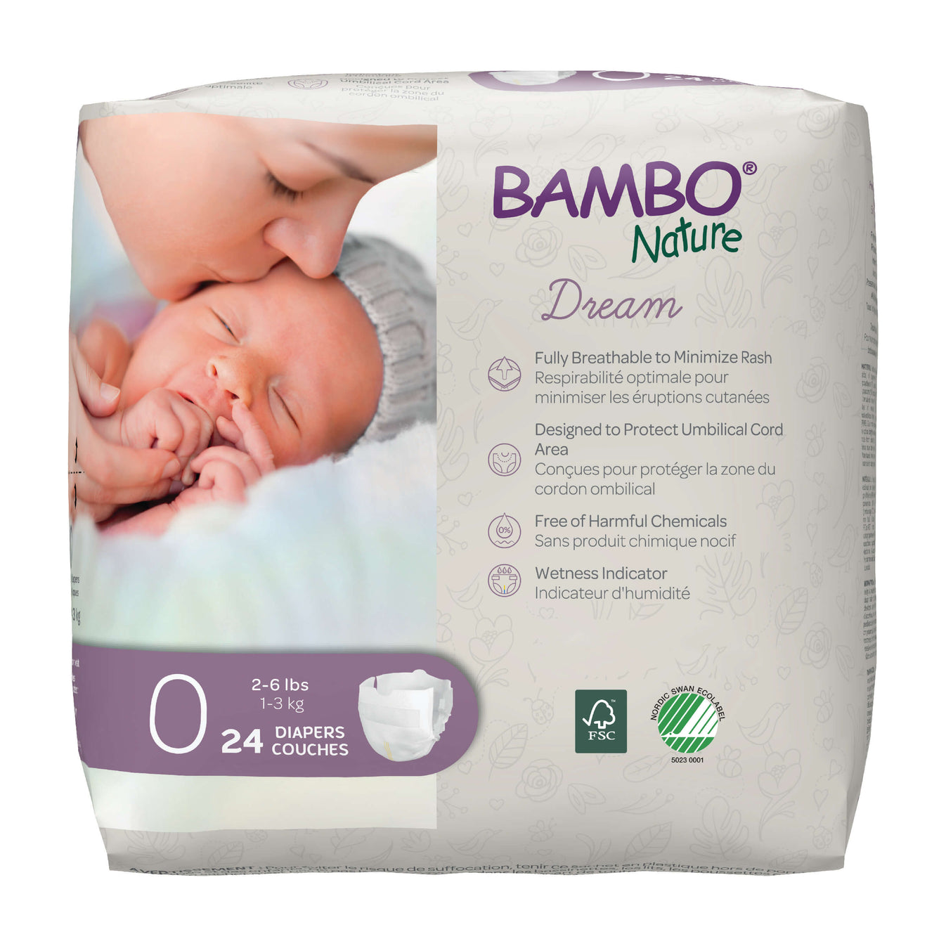 Dream Diapers – Hypoallergenic, Eco-Labeled & Skin-Friendly
